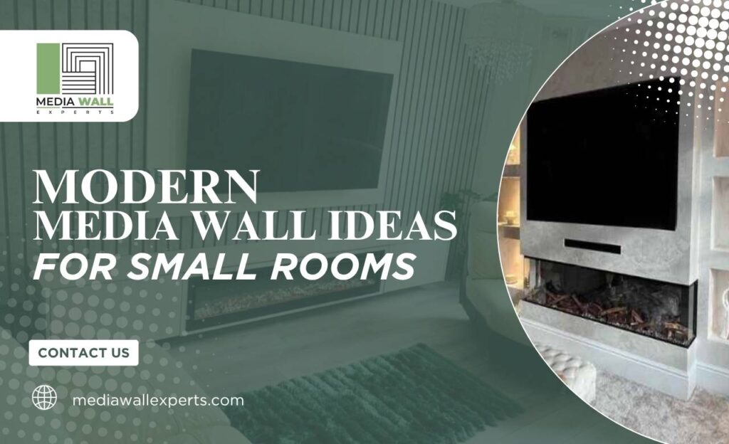 12 Modern Media Wall Ideas for Small Rooms (UK) - Media Wall Experts