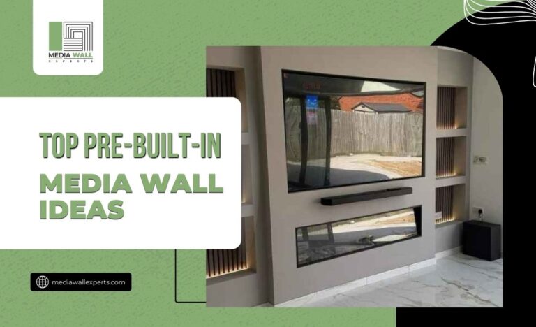 12 Modern Media Wall Ideas for Small Rooms (UK) - Media Wall Experts
